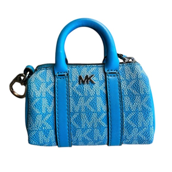 Michael Kors | Bags | Michael Kors Blue Handbag | Poshmark